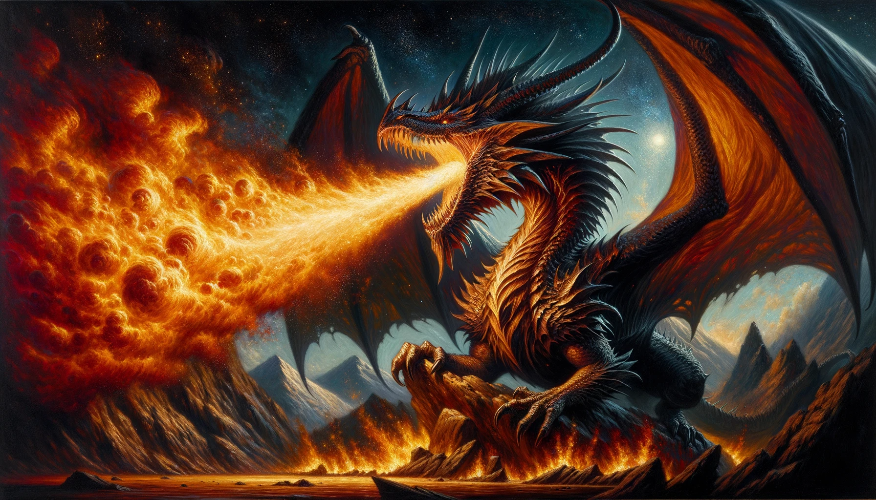 Fire Dragons (Fire Drakes) – A Flaming, Fantasy Fact File