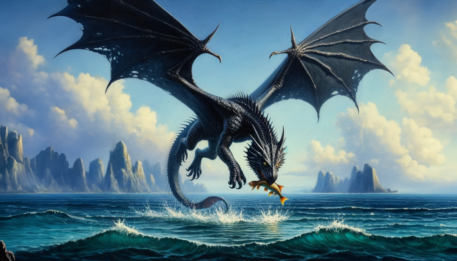 Norwegian Ridgeback Dragon: A Fierce Mythical Creature
