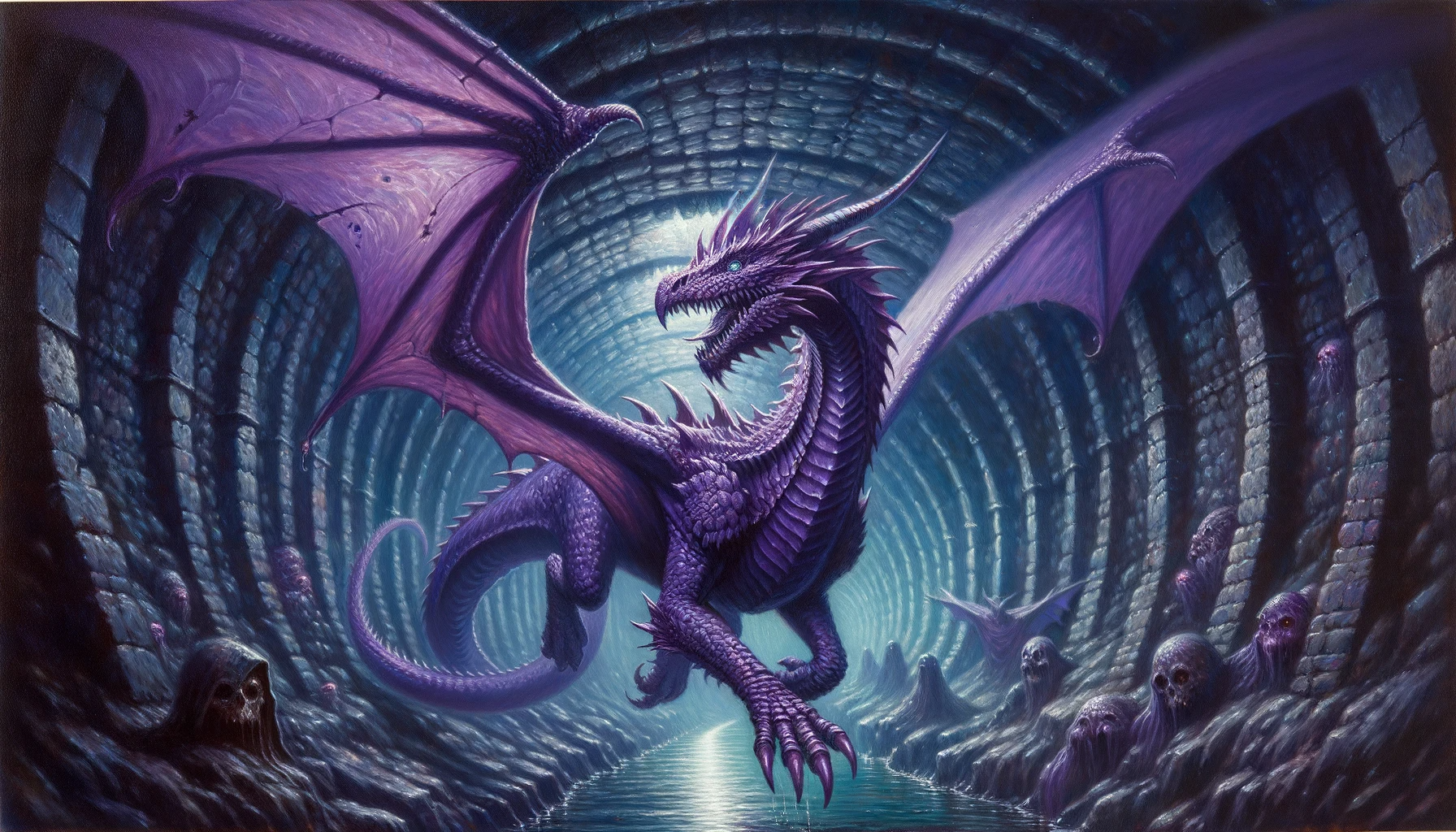 Purple Dragons: A Dark and Mysterious Fact File