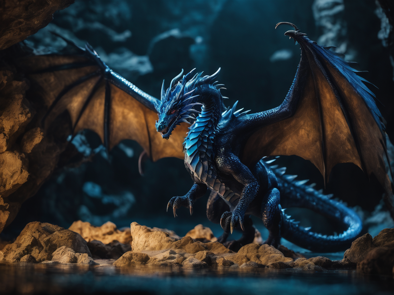 Sapphire Dragons: A Formidable and Majestic Fact File