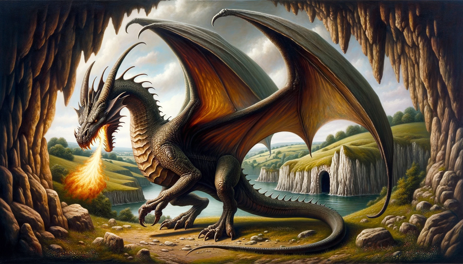 Standard Western Dragon: A Magical and Mythological Marvel