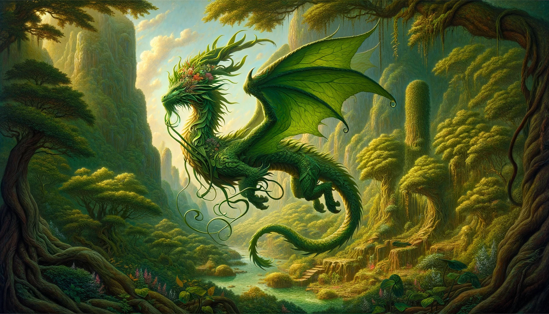 Plant Dragons: A Verdant and Mystical Fact File
